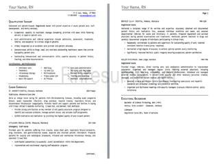 RN resume sample | PPTX