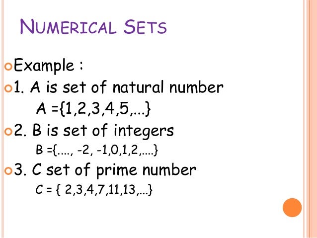 Set and Logic