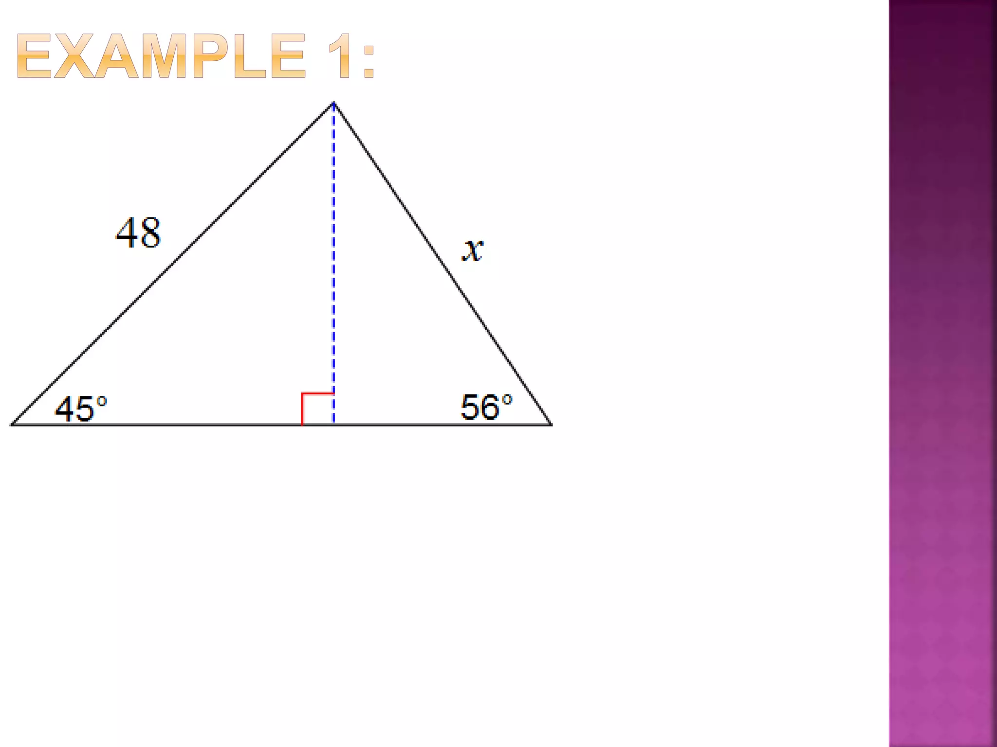 4.4 multi step trig problems | PPTX