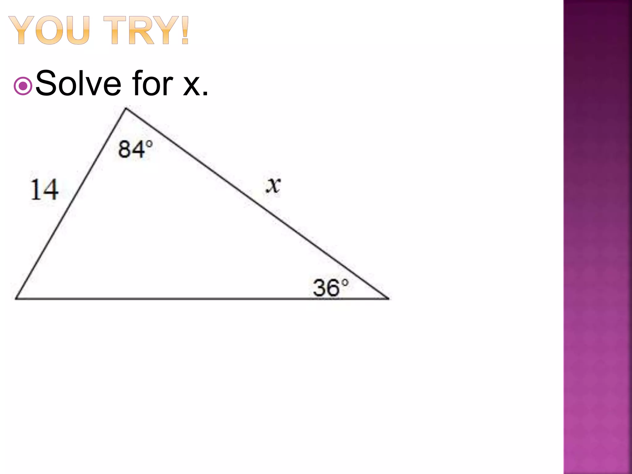 4.4 multi step trig problems | PPT