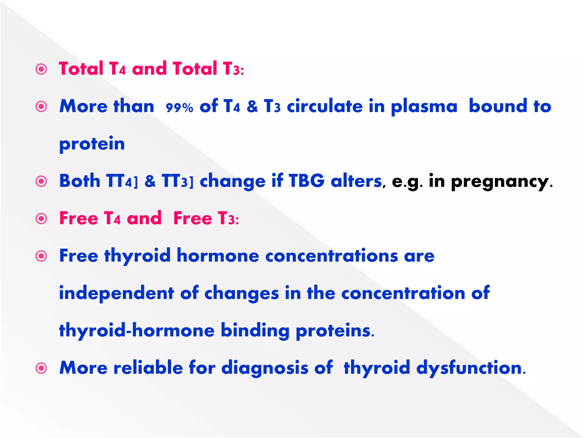 THYROID FUNCTION TESTS (TFT) | PPTX | Thyroid Disorders | Endocrine and ...