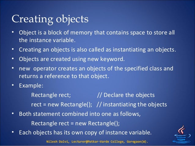 4. Classes and Methods