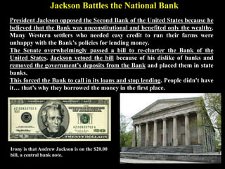 Hogan's History- Jacksonian Democracy | PDF