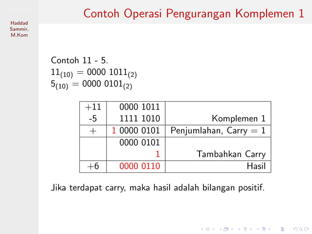 4. Pengkodean Bilangan Biner | PPT