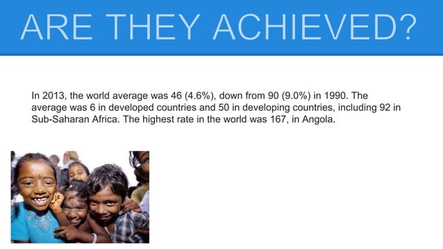 4.reducing child mortality | PPT