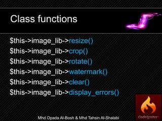 CodeIgniter L4 file upload & image manipulation & language | PPT
