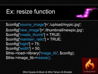 CodeIgniter L4 file upload & image manipulation & language | PPT