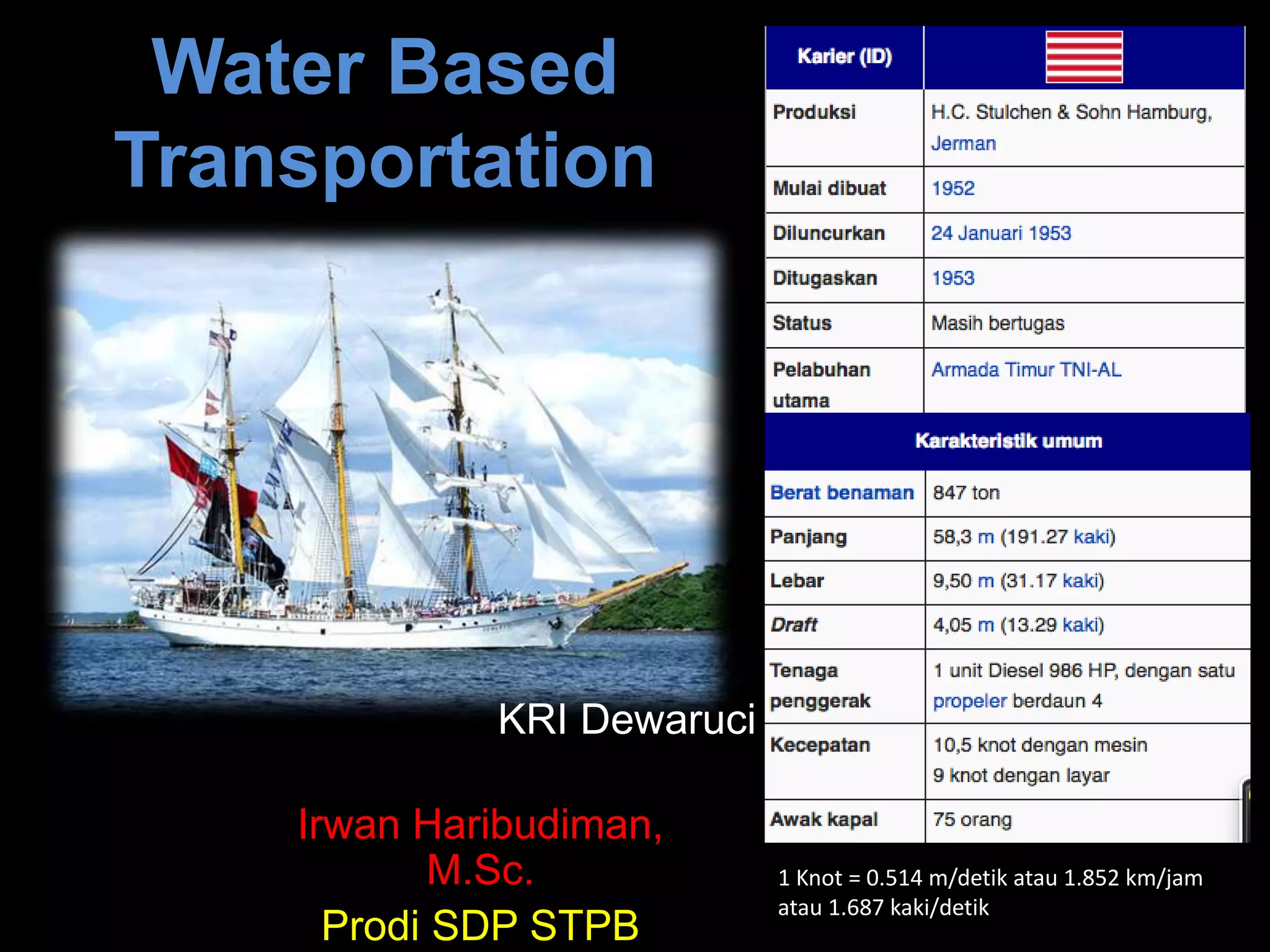4. Sistem Informasi Transportasi Pariwisata - Water Based ...
