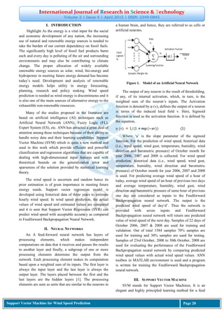 Support Vector Machine for Wind Speed Prediction | PDF