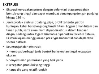 4. proses manufacturing | PDF