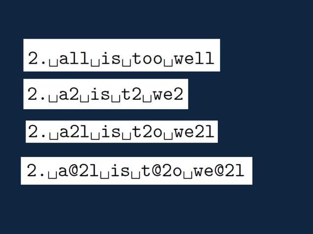 Data Compression - Text Compression - Run Length Encoding | PPTX | Programming Languages | Computing