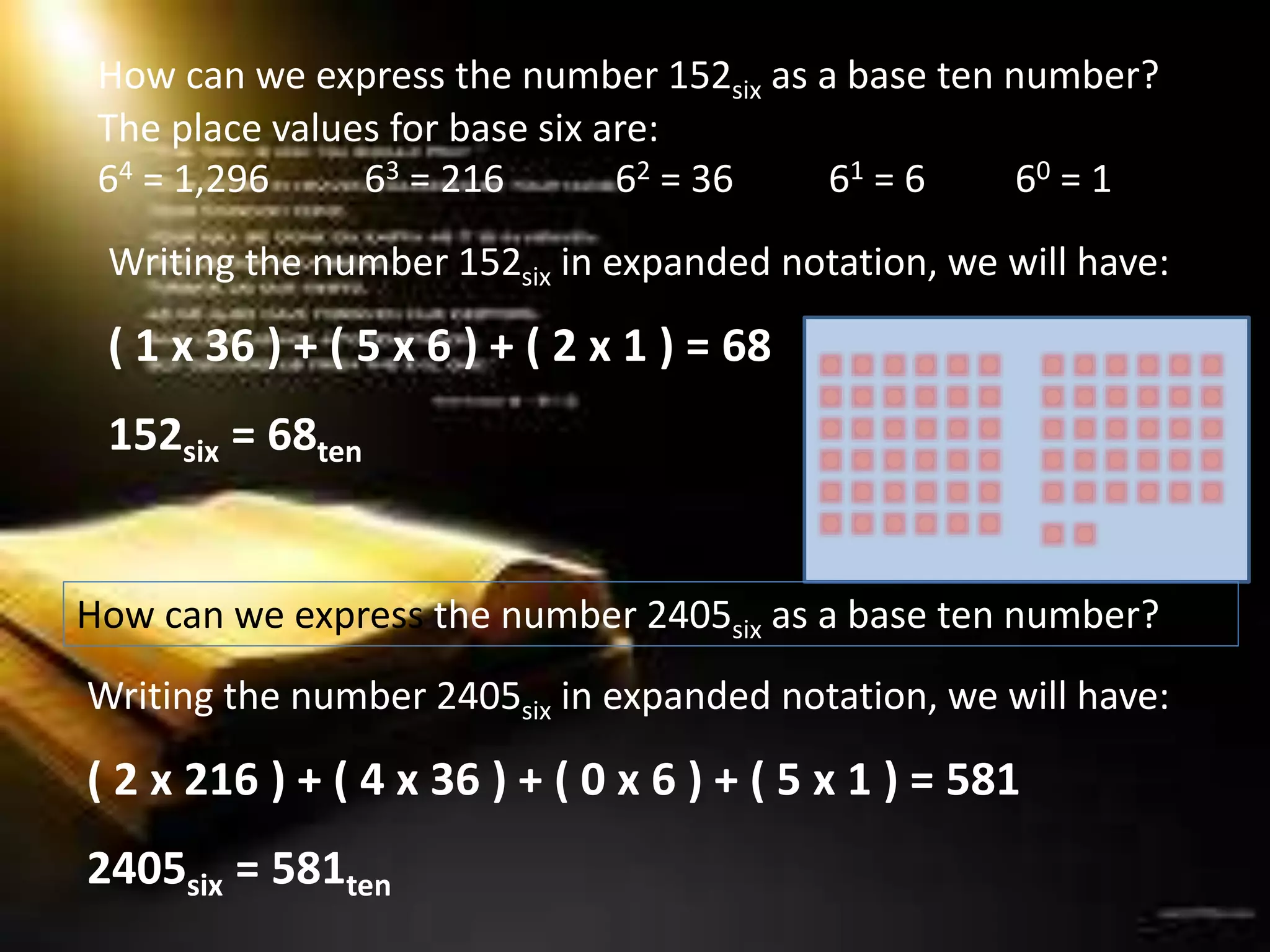 Number Bases in Positional systems | PPT