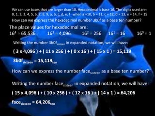 Number Bases in Positional systems | PPT