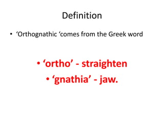 4.orthognathic surgery | PPTX