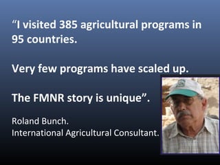 FMNR: Achieving Scale Up | PPT