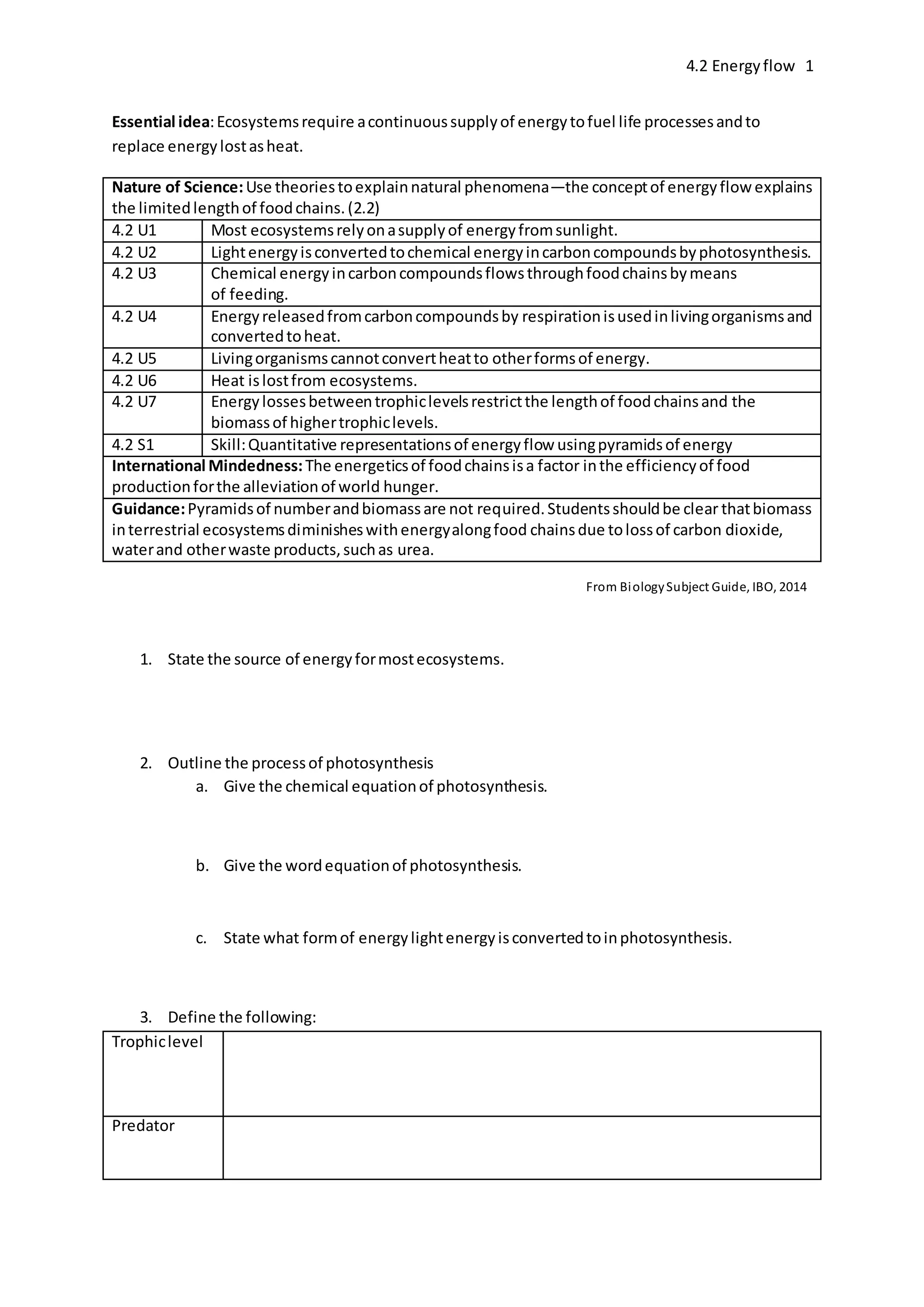 4.2 energy flow notes | DOCX
