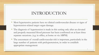 Hypertension evaluation 1 | PDF