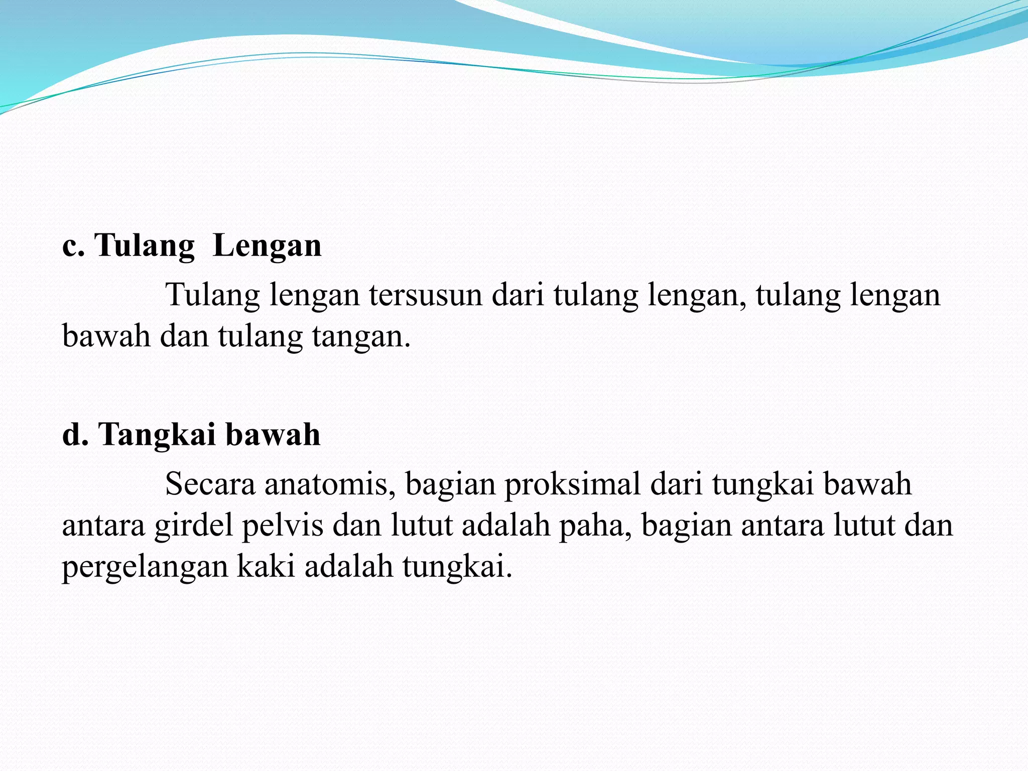 Anatomi rangka (aksial dan apendikular) | PPTX