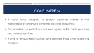 consumerism | PPTX