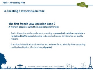 Paris Action Plan for Air Quality | PDF