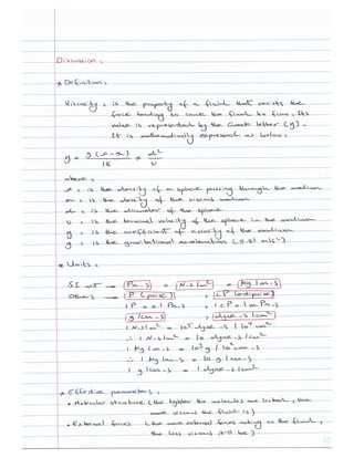 4. Viscosity | PDF