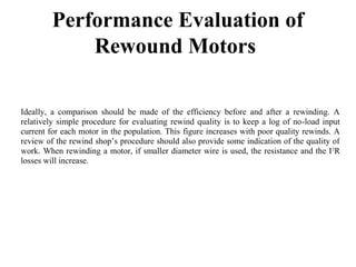 4.5 assessment of motors n | PPT