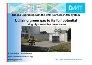 4. biogas upgrading with the carborex ms system small | PDF | Chemistry ...