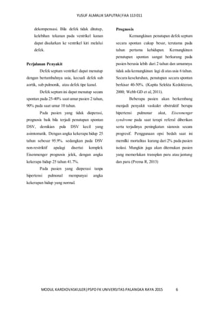 Defek Septum Ventrikel | PDF