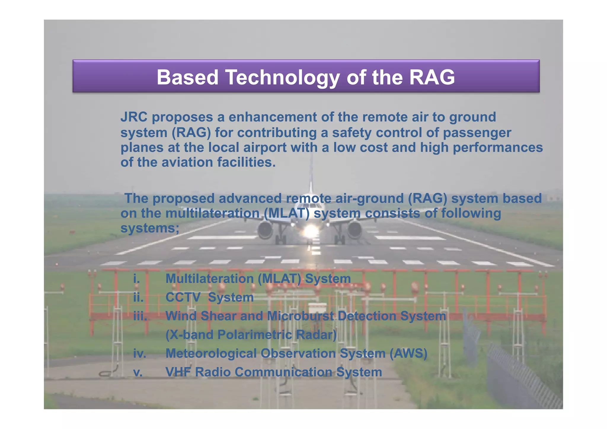 Advanced Remote Air-Ground (RAG) System | PDF | Aviation Industry ...