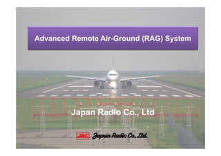 Advanced Remote Air-Ground (RAG) System | PDF | Aviation Industry ...