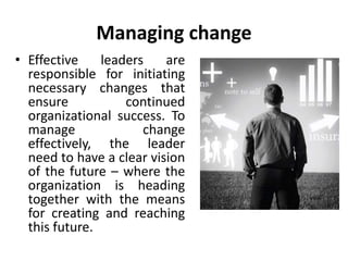 Strategic leadership - strategic implementation | PPTX