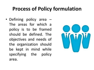 Process of policy formulation - corporate management - Manu Melwin Joy ...
