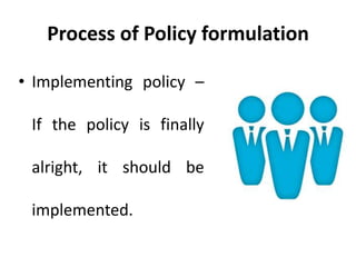 Process of policy formulation - corporate management - Manu Melwin Joy ...