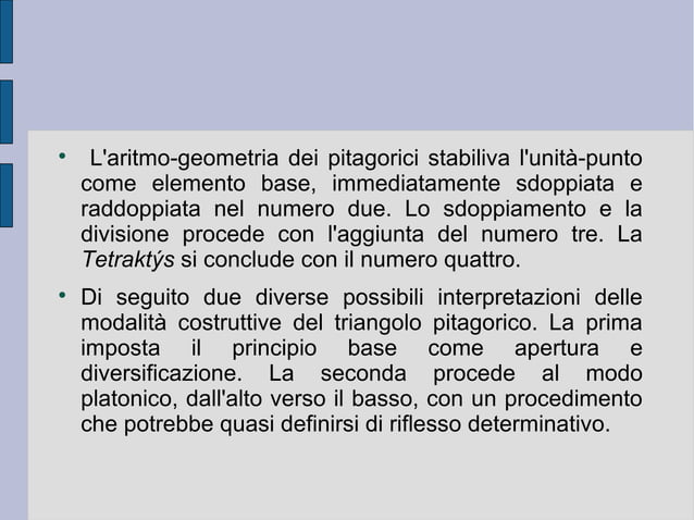 4. pitagora e i pitagorici | PPT