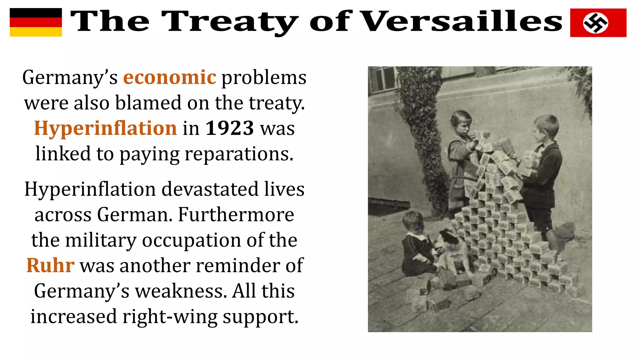 Wemar Germany - long term effects of the treaty of versailles | PPTX
