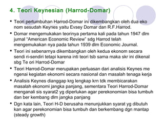 4. teori pertumbuhan | PPT