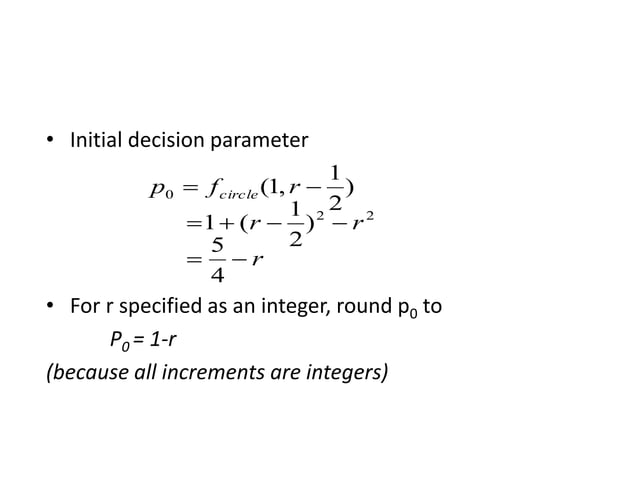 Output primitives in Computer Graphics | PPTX