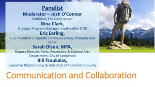 EOA2015: Communication and Collaboration | PPT