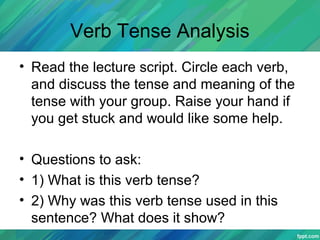4. modals, indefinite pronouns, inclusive language, verb analysis | PPT