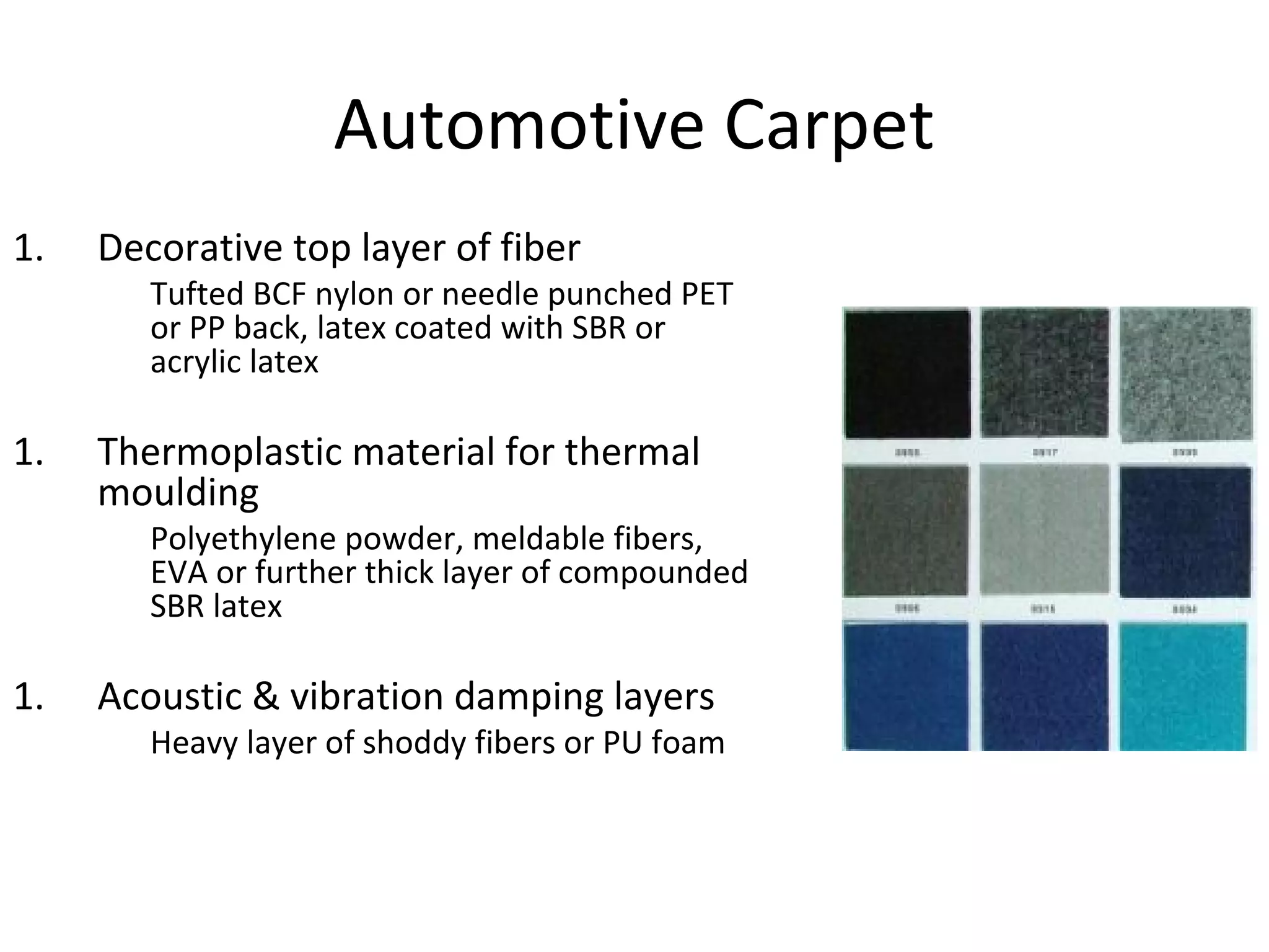4. automotive textiles | PPT