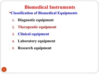 Biomedical instrumentation | PPT