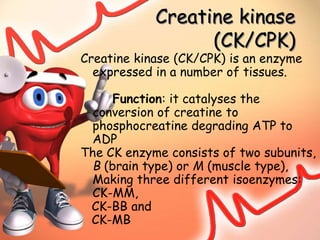 4.sakina cardiac enzymes | PPTX