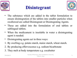 Tablets and Suppositories | PPT