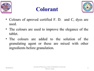 Tablets and Suppositories | PPT