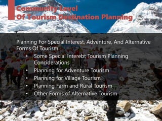 Tourism Destination Physical Planning | PDF