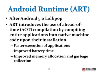 Android - Application Framework | PPTX