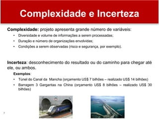 Conceitos e evolução de Gestão de Projetos | PDF