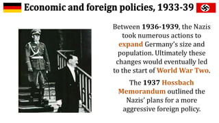 4. goals of nazi foreign policy | PPTX
