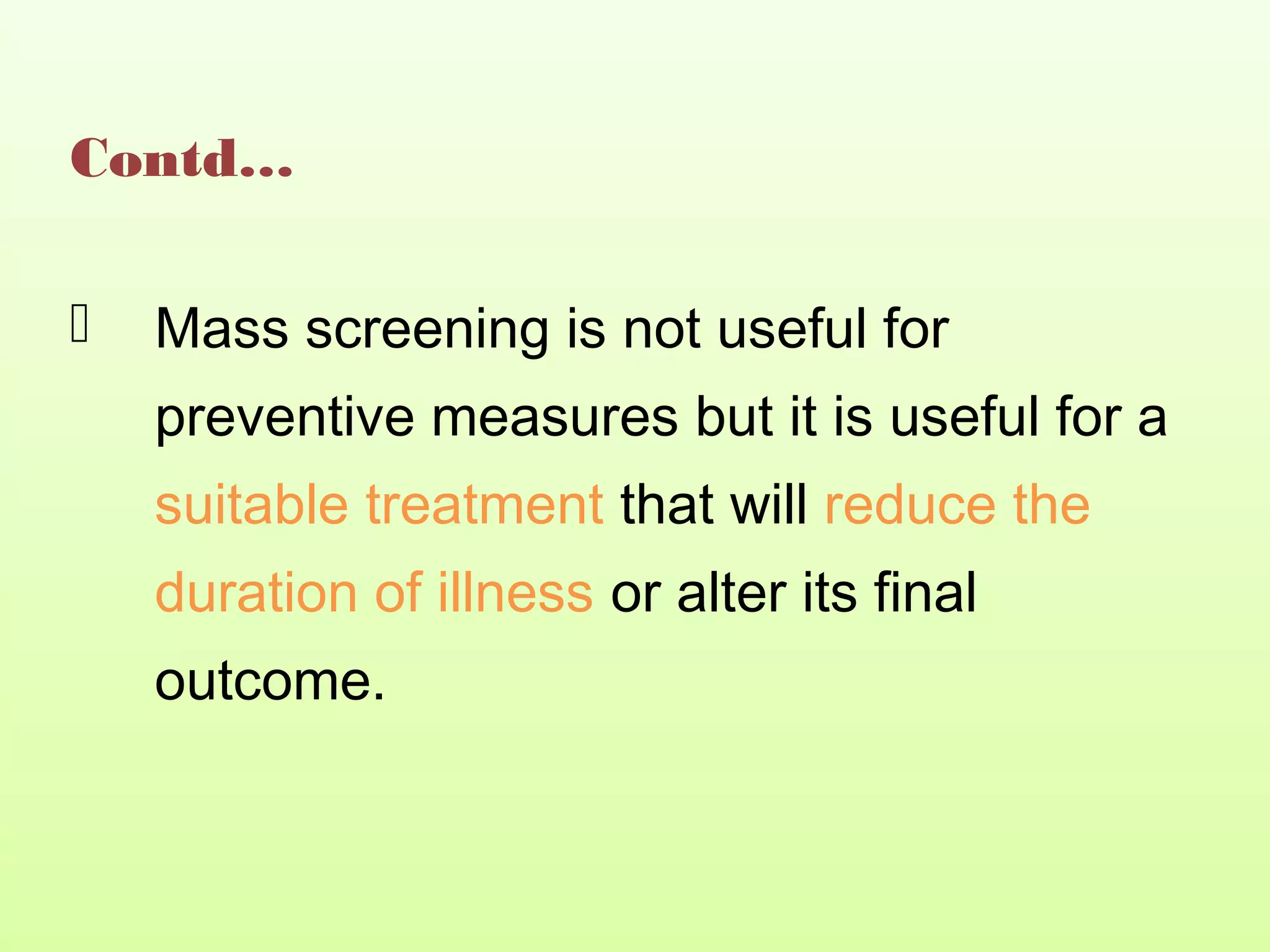Types of Screening | PPT