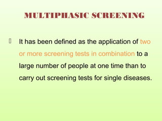 Types of Screening | PPT